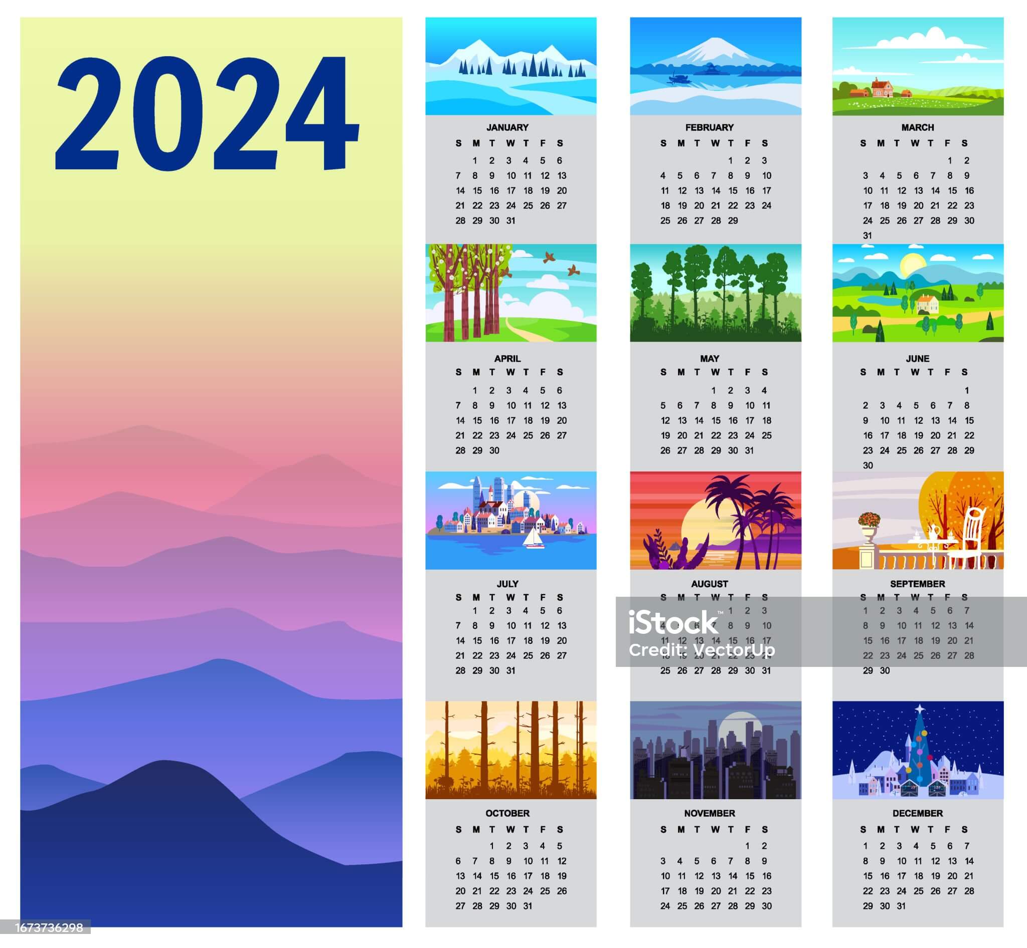 Desain Kalender 2024 Yang Unik: Cetak Kalender Bisnis Dengan Uprint ...